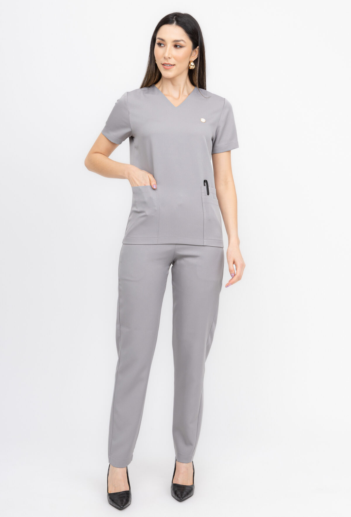 Scrub Ultra Span 3 Pocket - Dra Elegancia